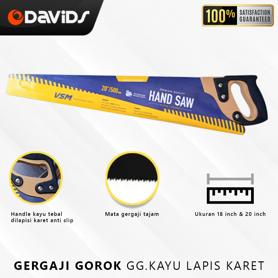 Jual Gergaji Tangan Graji Kayu Geraji Belah Potong Pemotong Teflon 18 ...