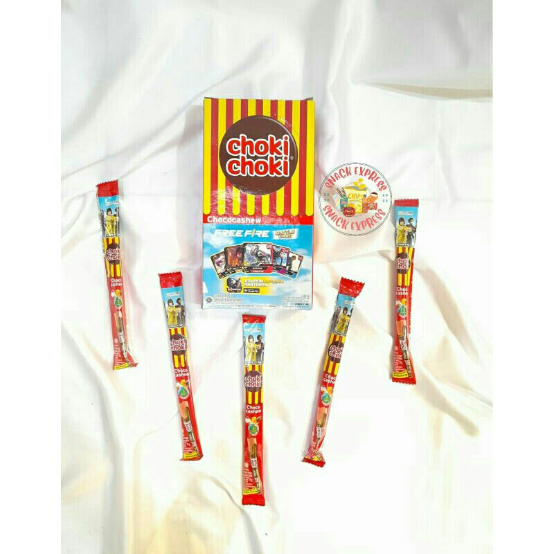 Jual Choki Choki Choco Cashew Box ( 1 Box isi 20 sachet @9gram ...