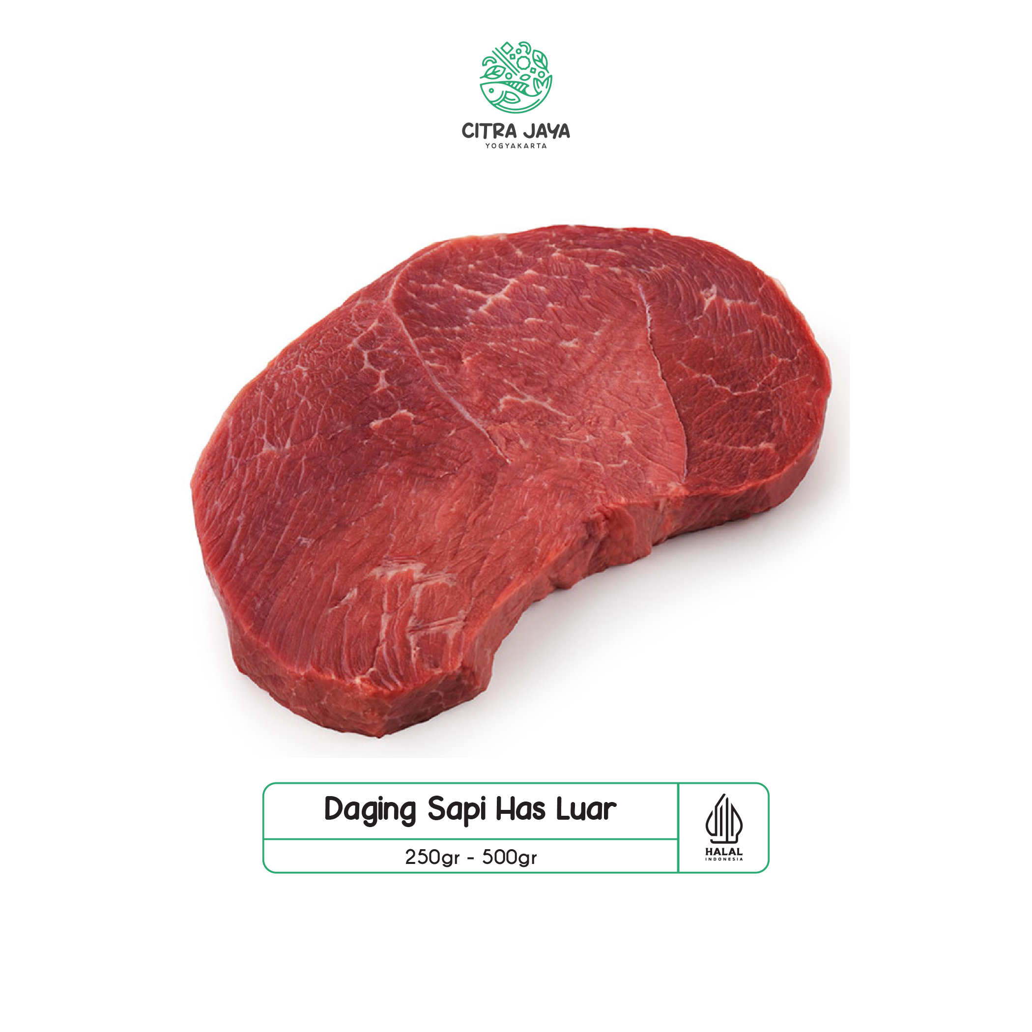 Jual Daging Sapi Has Luar / Sirloin 250g - Citra Jaya Yogyakarta ...