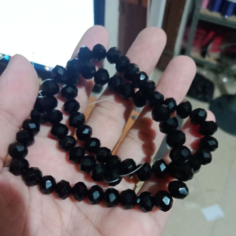 Jual Kristal Ceko 4/6/8mm Manik Crystal Ceko Bapau Bening | Shopee Indonesia