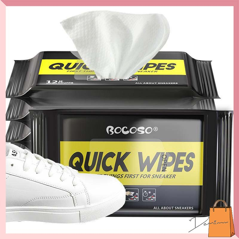 Jual Tisu Pembersih Sepatu Sneakers Sepatu Kulit Quick Wipes Shoes ...