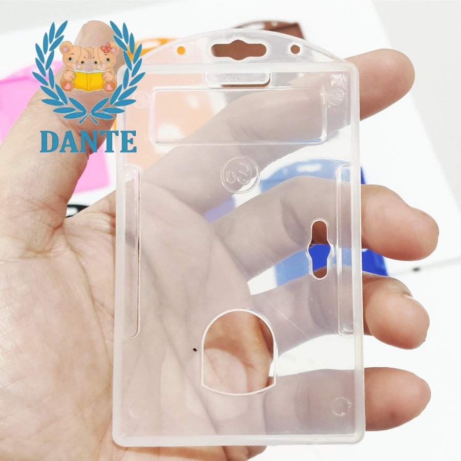 Jual Casing Name Tag Cover ID Card Holder EU Frame ID | Shopee Indonesia