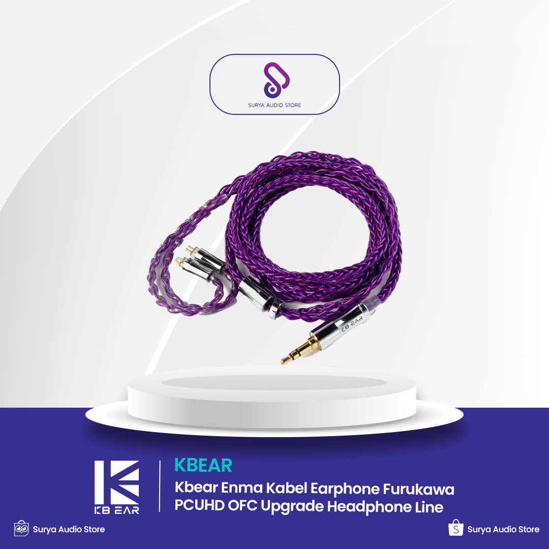 Jual Kbear Enma Kabel Earphone Furukawa PCUHD OFC Upgrade Headphone Line | Shopee Indonesia