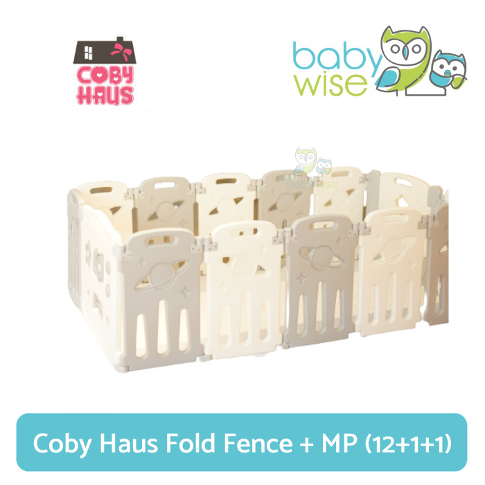 Jual Coby Haus Fold Fence + MP (12+1+1) - Pagar Pengaman Bayi | Shopee ...