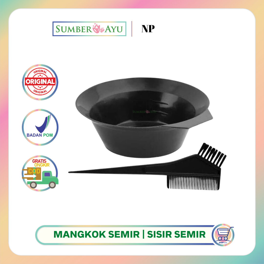 Jual ALAT CAT RAMBUT SMOOTHING | MANGKOK SEMIR | SISIR SEMIR SERIES ...