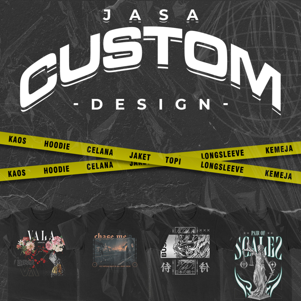 Jual Jasa Desain Custom kaos Brutalism, Streetwear, Aesthetic | Shopee ...