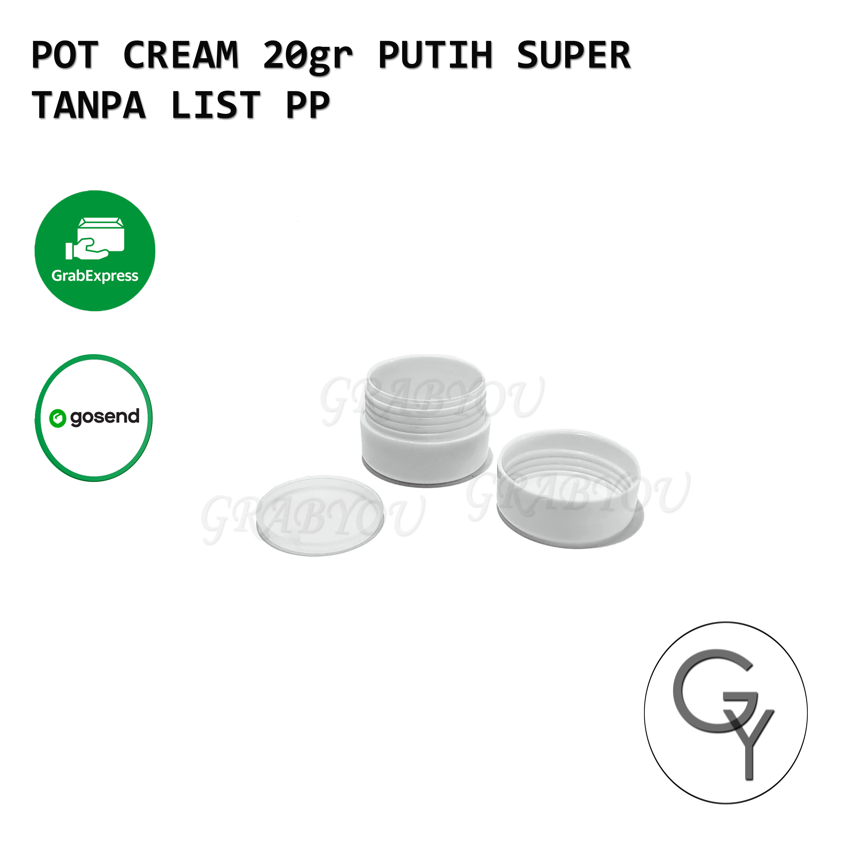 Jual Pot Cream 20gr Putih-Putih Super White Tanpa List PP | Shopee ...