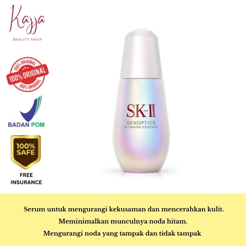 Jual SK II GenOptics Aura Essence 30ml / SKII Genoptics Ultraura Essence 50ml | Shopee Indonesia