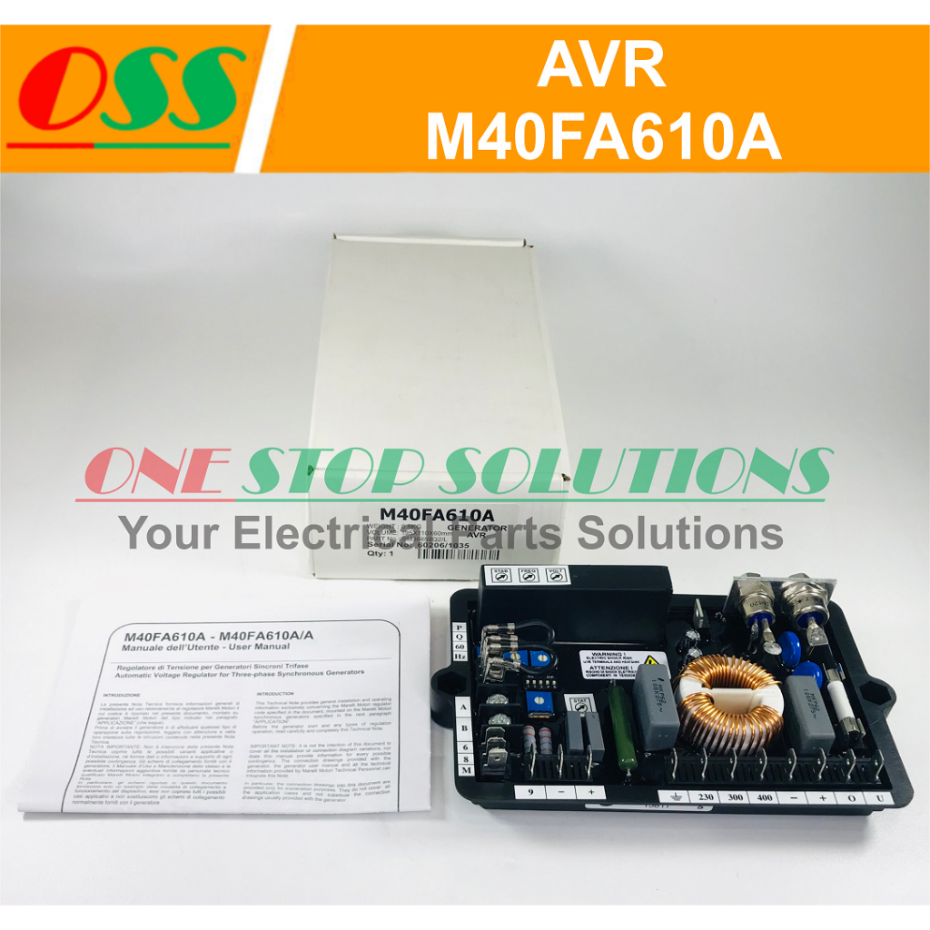 Jual AVR GENERATOR M40FA610A MARELLI AVR GENSET | Shopee Indonesia