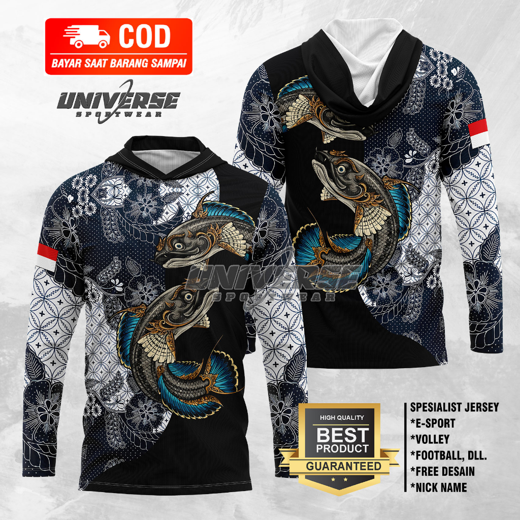 Jual Baju Jersey Mancing / Kaos Fishing / Baju Fishing Mania / Mancing ...