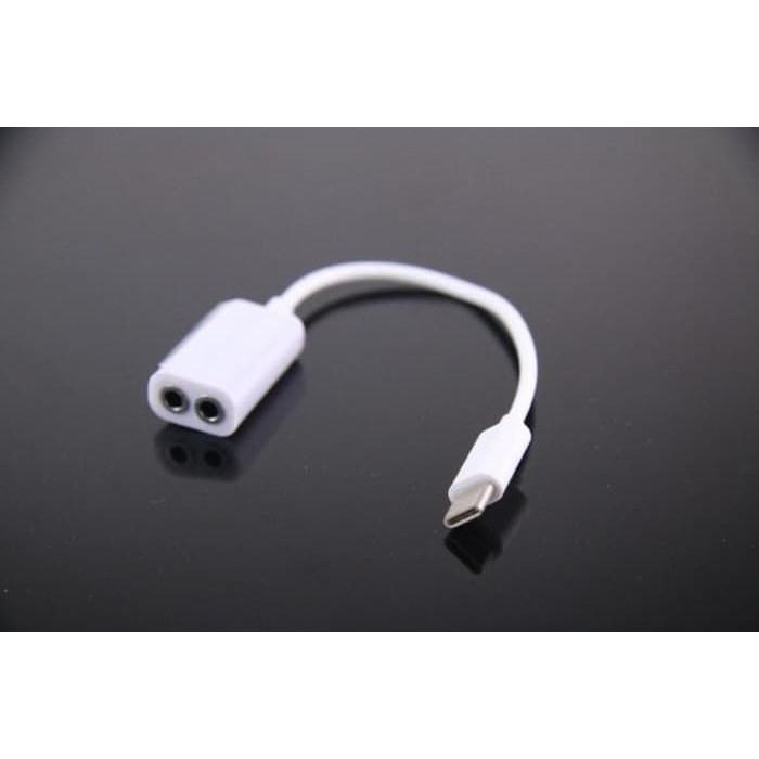 Jual Kabel Converter Adapter Audio Splitter Type C To Aux Jack 3.5mm ...