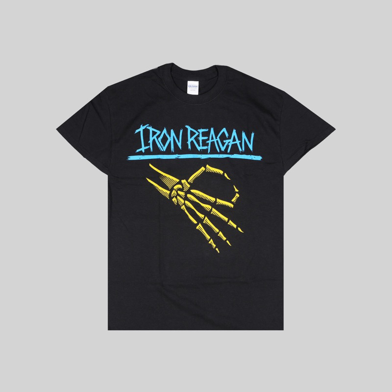 Jual TS IRON REAGAN - SKELETON HAND ( ROCK MERCH ) | Shopee Indonesia