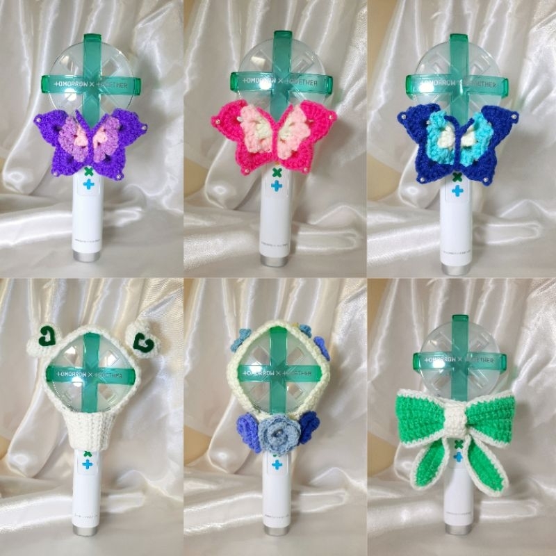 Jual [PRE-ORDER] MOABONG TXT KPOP LIGHTSTICK COVER RAJUT CROCHET (BISA ...