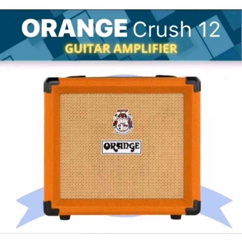 Jual ampli gitar orange crush 12 ORIGINAL 100% amplifier gitar Garansi Resmi 1 thn ampli crush ...
