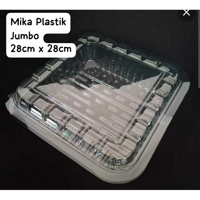 Jual Mika plastik kue snack mika bolu cake mika bolu lapis ukuran JUMBO ...
