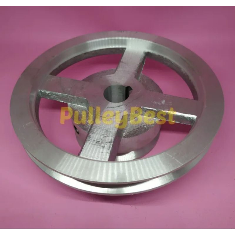 Jual puli Alumunium kombinasi pulley tumpuk 7"+3" as 19mm/20mm/25mm ...
