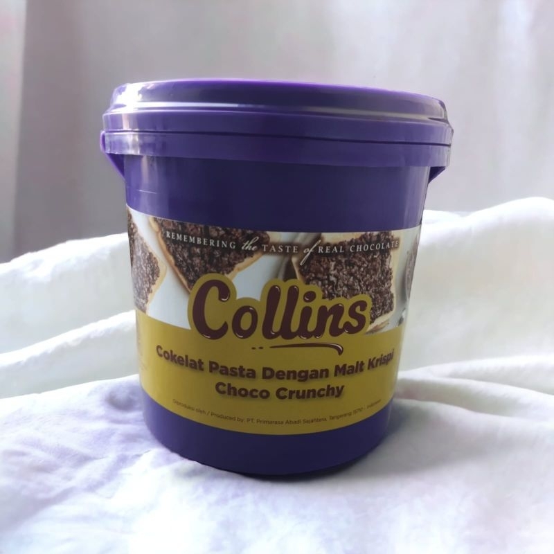 Jual Selai Collins DIP Glaze 1kg Choco Crunchy & All Varian | Shopee ...