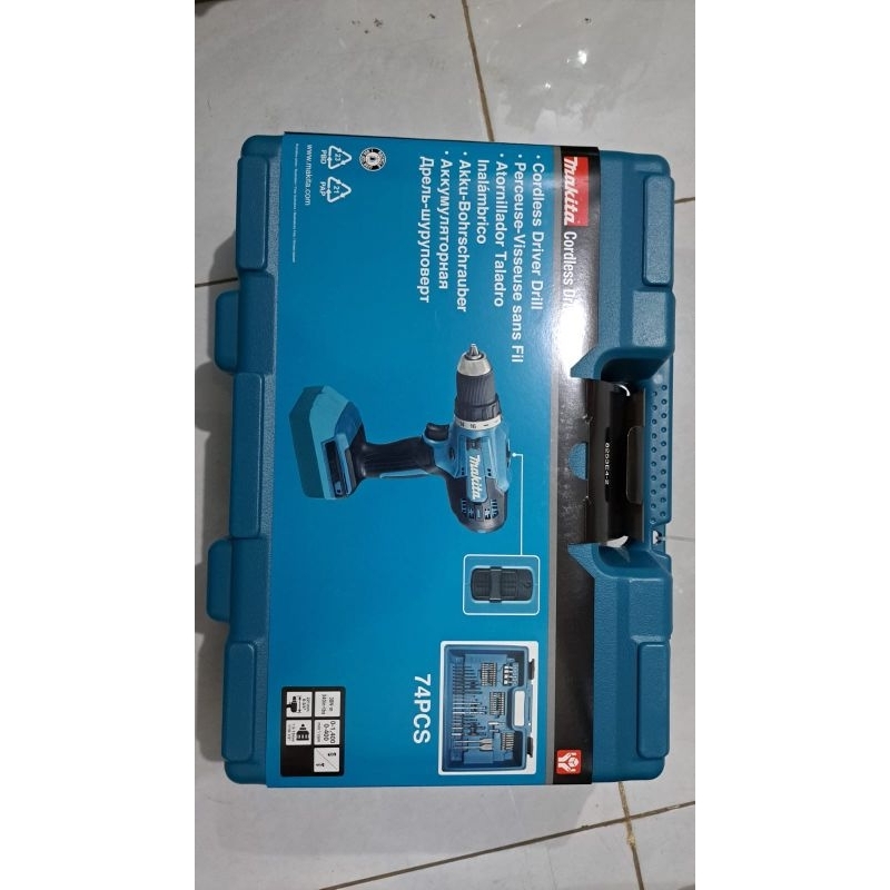 Jual Makita DF488D005 Cordless drill 18V Mesin bor baterai DF 488 D005 ...
