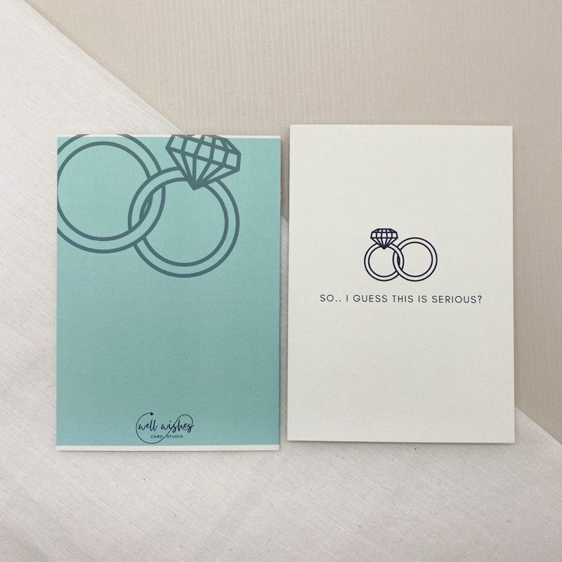 Jual 038 - KARTU UCAPAN GREETING CARD DESIGN UNIK LUCU TERMASUK AMPLOP ...