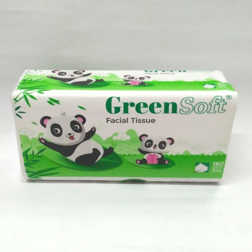 Jual Tissue Green Soft Facial Tissue 160 Sheets 2Ply | Shopee Indonesia