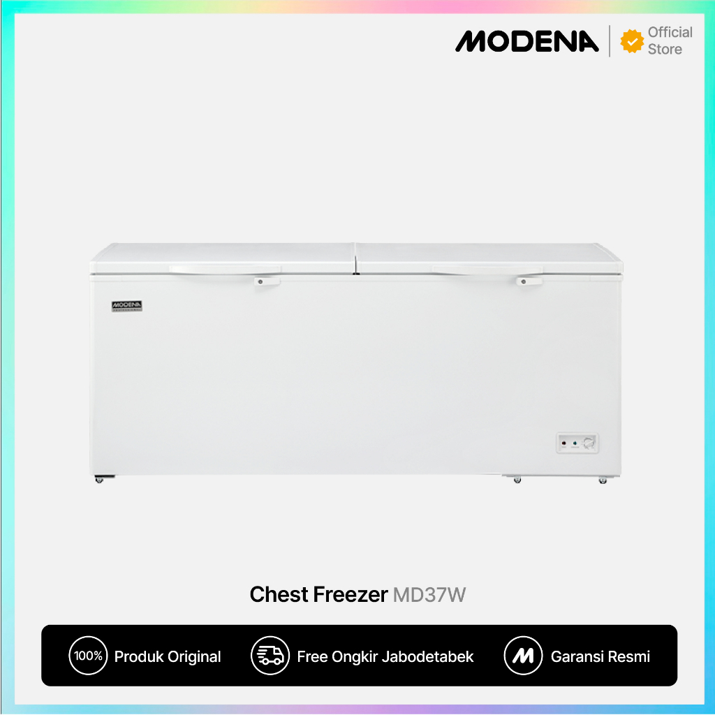 Jual MODENA Chest Freezer - MD 37 W | Shopee Indonesia