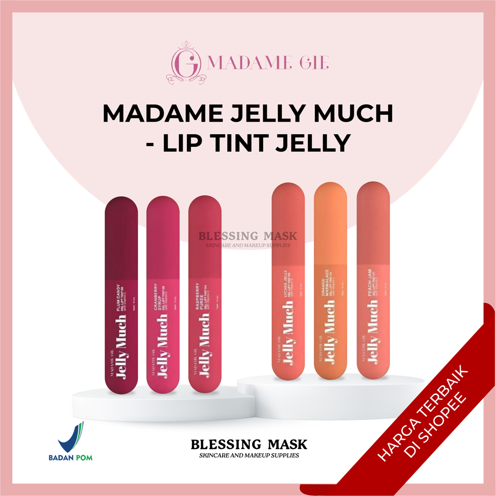 Jual Madame Gie Madame Jelly Much - Lip Tint Jelly | Shopee Indonesia