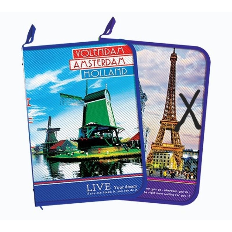 Jual map tas A5 zipper sleting tempat dokumen jenia | Shopee Indonesia