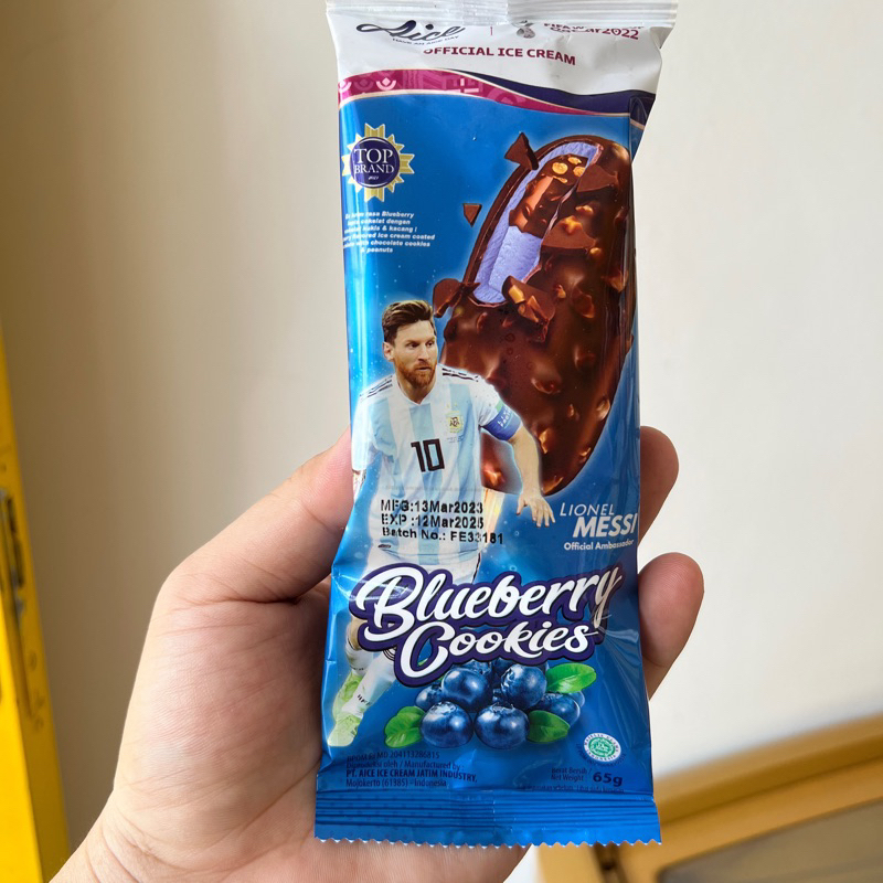 Jual Es Krim Aice Blueberry Cookies | Shopee Indonesia