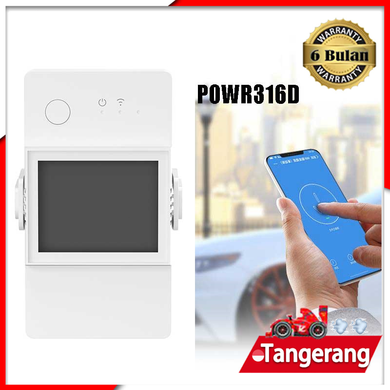Jual Sonoff Pow Elite Powr316d 16A Smart Home Watt Power Meter | Shopee ...