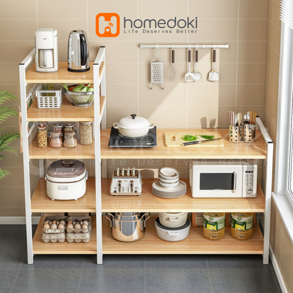 Jual Homedoki Rak Piring / Rak susun serbaguna / Rak Oven / Lemari ...