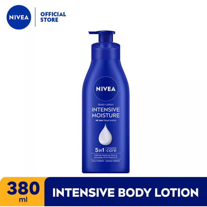 Jual NIVEA INTENSIVE MOISTURE BODY LOTION DEEP MOISTURE ESSENCE 380ML ...