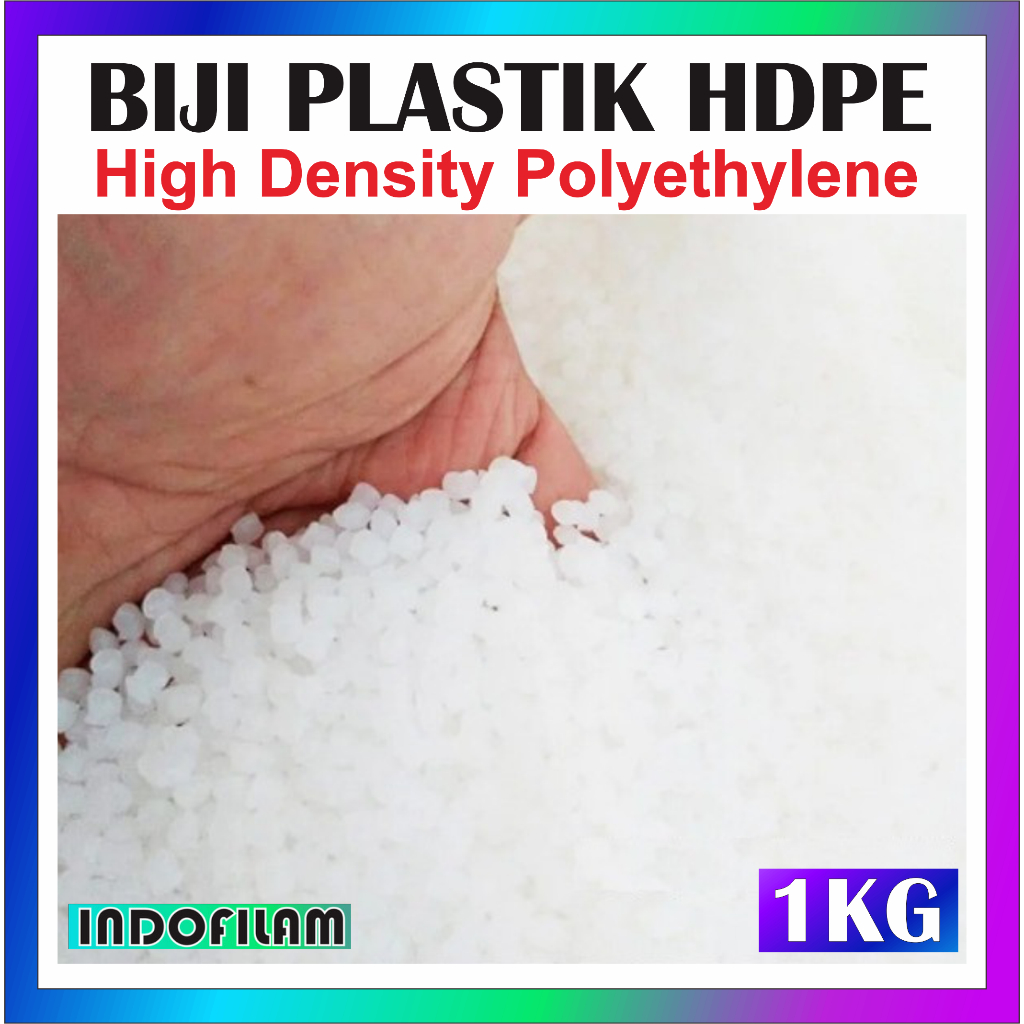 Jual 1 KG HDPE MURNI HIGH DENSITY POLYETHYLENE PEHD POLIETILENA BIJI ...
