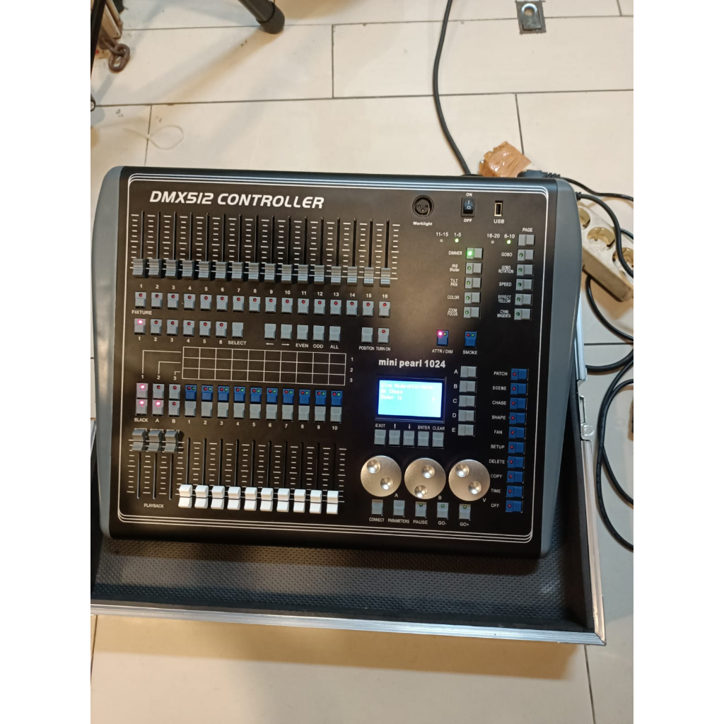 Jual mixer pearl 1024 DMX 512 Lighting controller | Shopee Indonesia