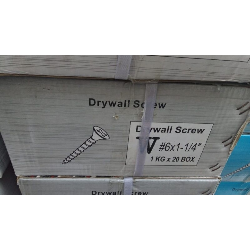 Jual Skrup Drywall W kiloan ukuran 6x 1 1/4", skrup gipsum, skrup ...