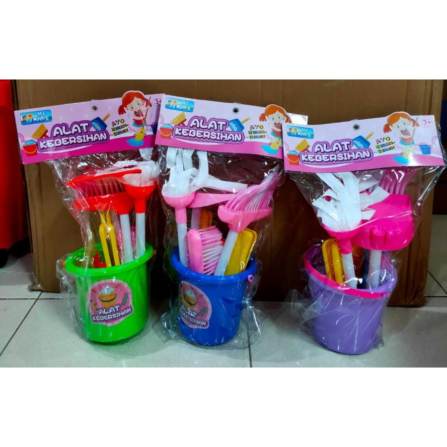 Jual CLEANING SET KANTONG - MAINAN SAPU SAPUAN LITTLE HELPER | Shopee ...
