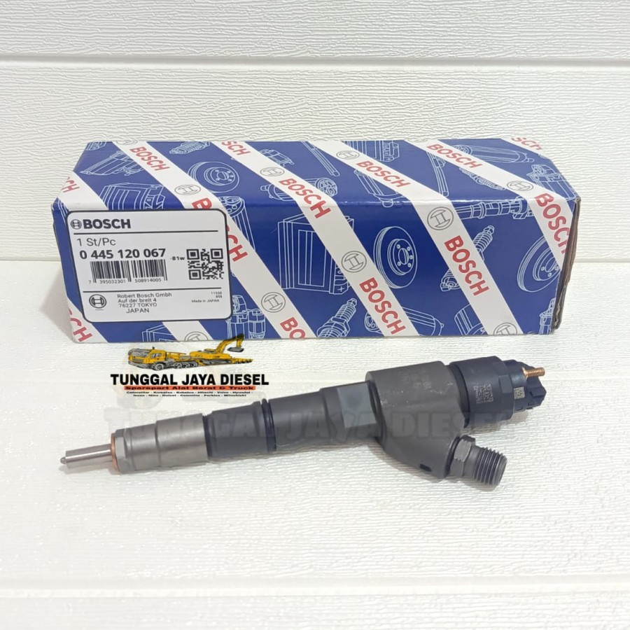 Jual Nozzle Injector Volvo EC210B EC210 Prime Injektor Bosch 0455120067 ...