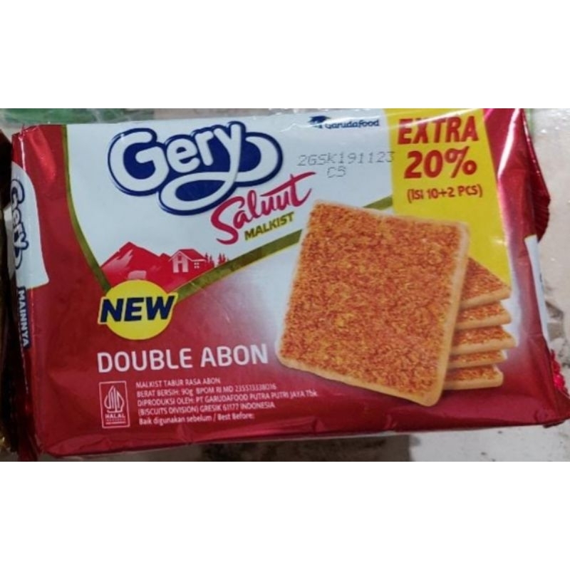 Jual Gery Saluut Malkist Rasa Marie Susu Abon Kelapa Matcha Keju ...