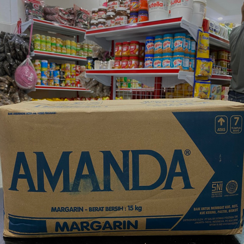 Jual Amanda Margarin Repack 500g/1kg | Shopee Indonesia
