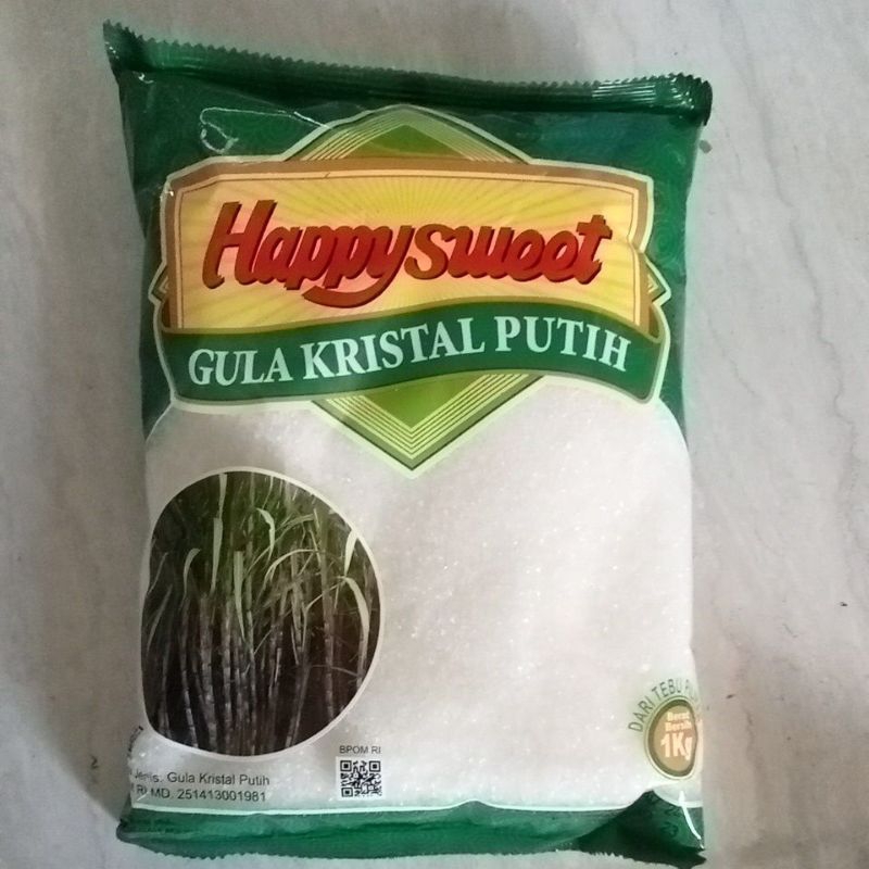 Jual Gula Happy Sweet kemasan 1kg | Shopee Indonesia