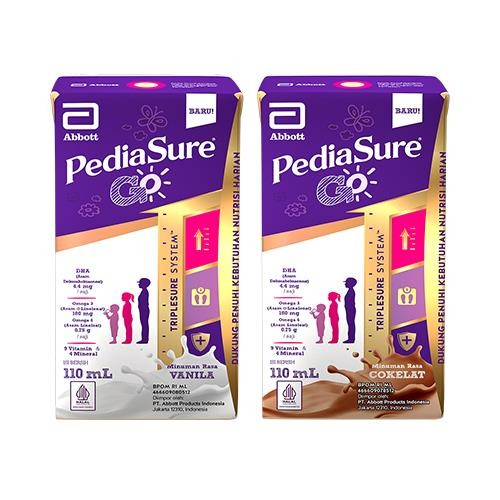 Jual Susu Pediasure Go 110ml ( Susu UHT Coklat dan Vanilla ) | Shopee Indonesia