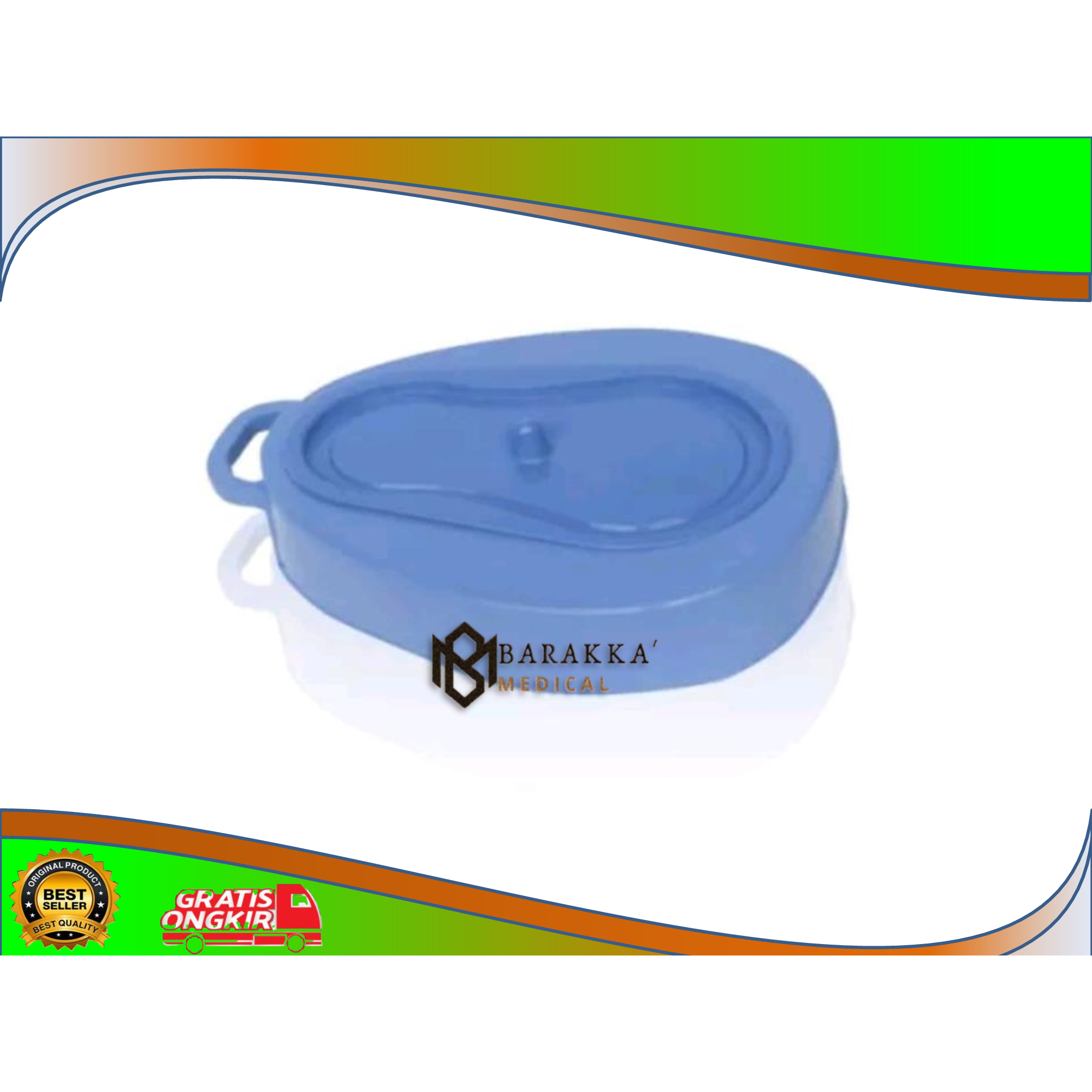 Jual Pispot Bed Pan Oval Tempat BAB/BAK Plastik | Shopee Indonesia