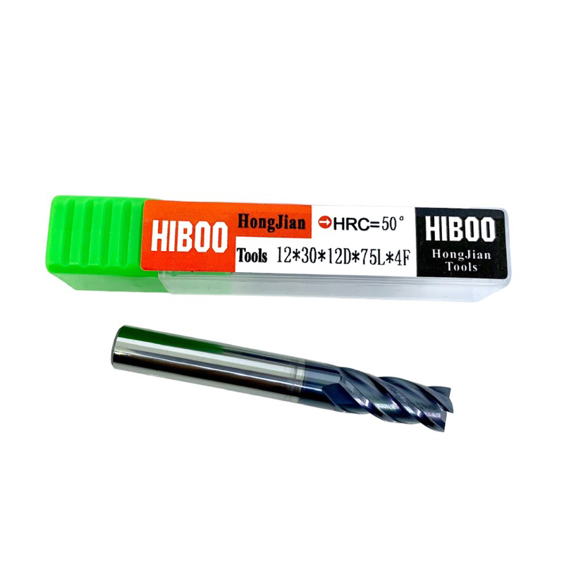 Jual Endmill 12 mm Carbide HRC50 merk Hiboo baru Endmill 12mm | Shopee ...