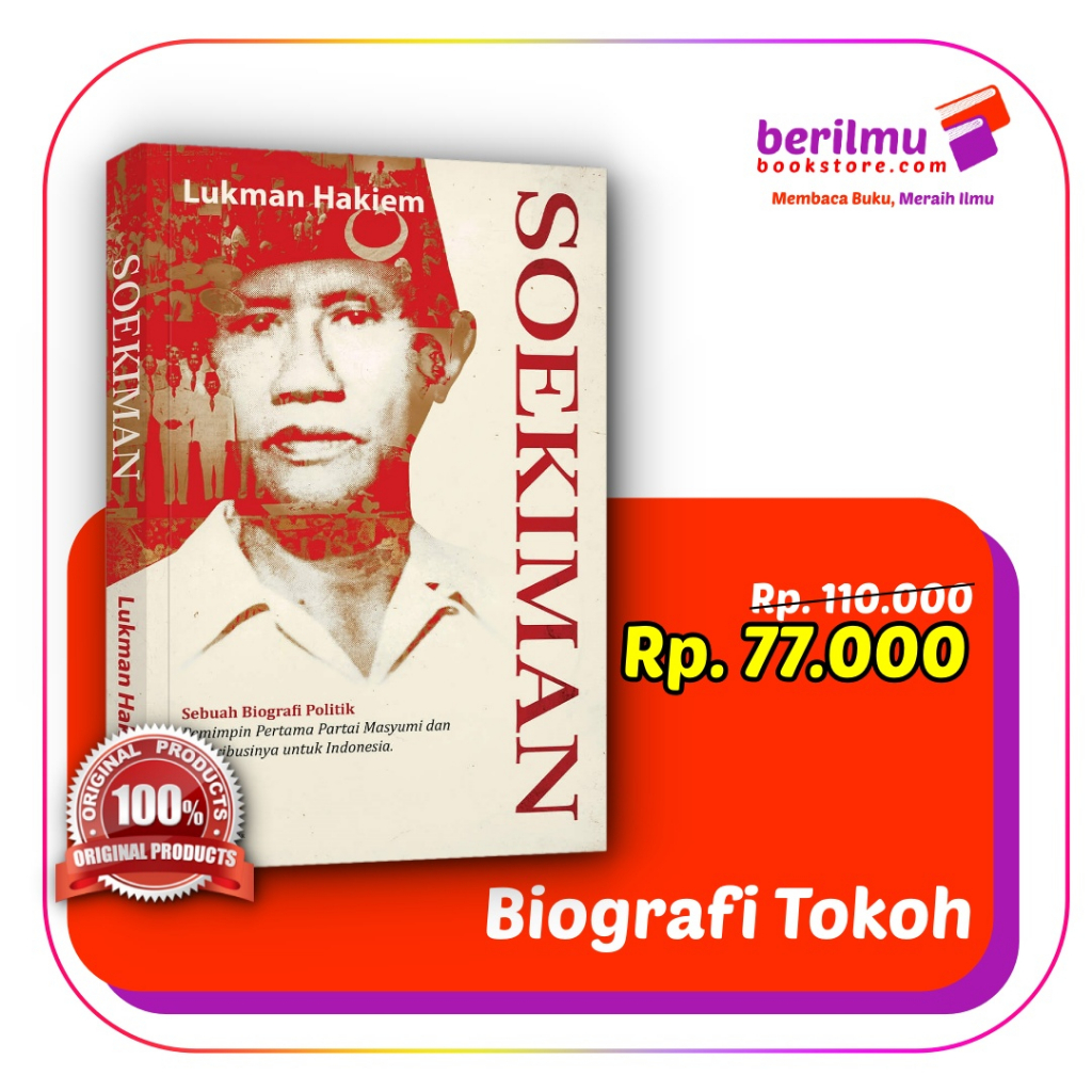 Jual Buku Soekiman | Buku Biografi Tokoh | Soft Cover | 100% Buku ...