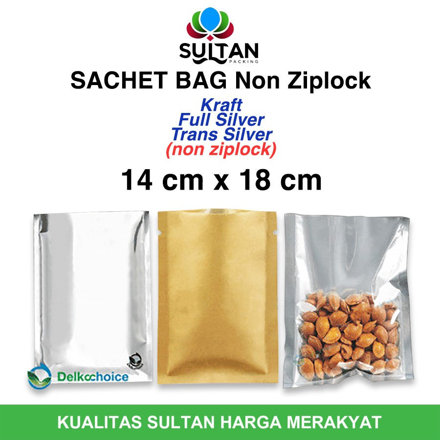 Jual KEMASAN SACHET / SASET BUBUK - SNACK 14x18 DELKOCHOICE | Shopee ...