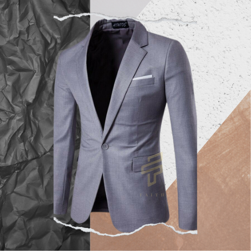 Jual Faith - Jas Pria Warna Abu Tua Jas Wisuda Jas Pria Blazer Pria Jas Wisuda Jas Nikah Blazer ...