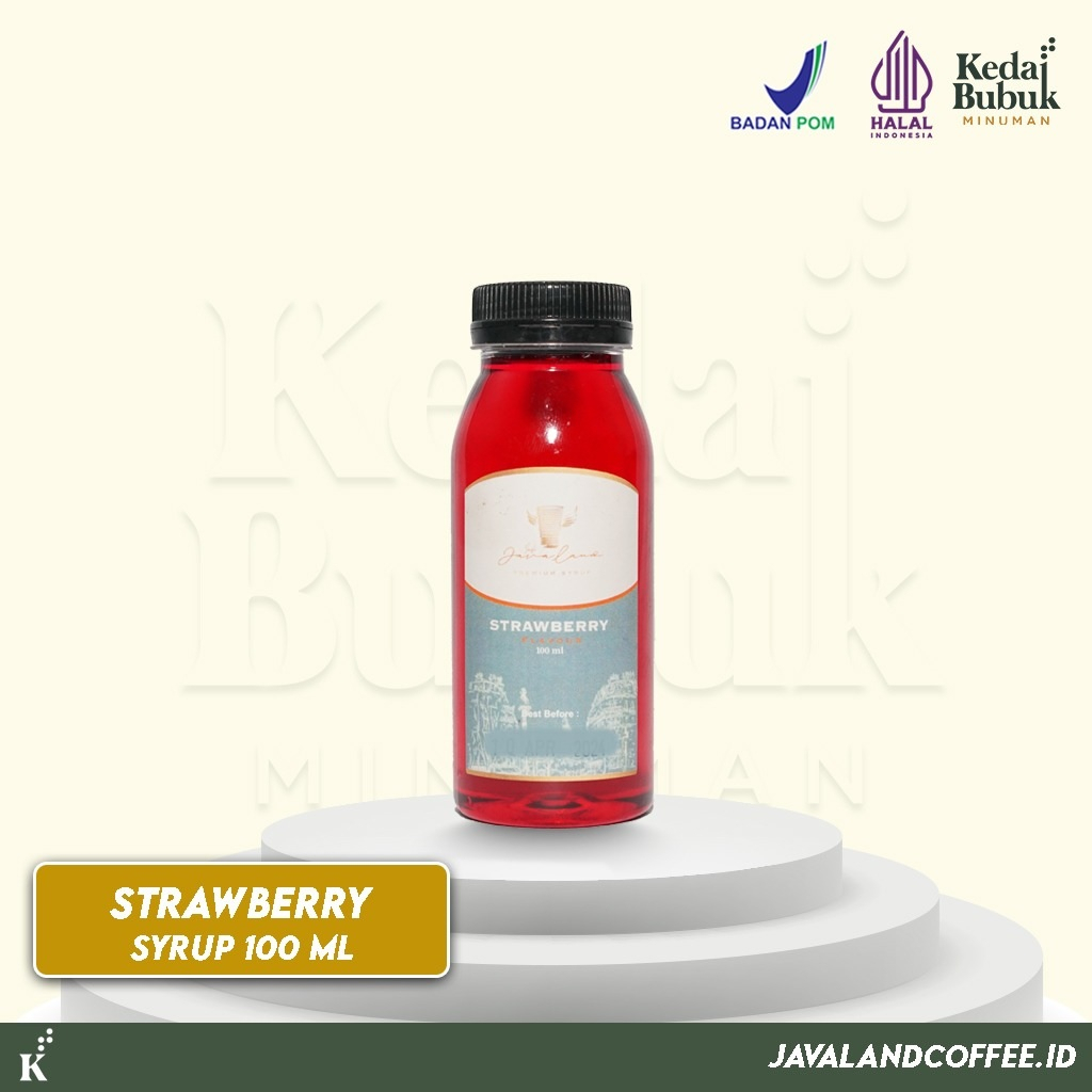 Jual Strawberry Javaland Syrup/sirup 100ml | Shopee Indonesia