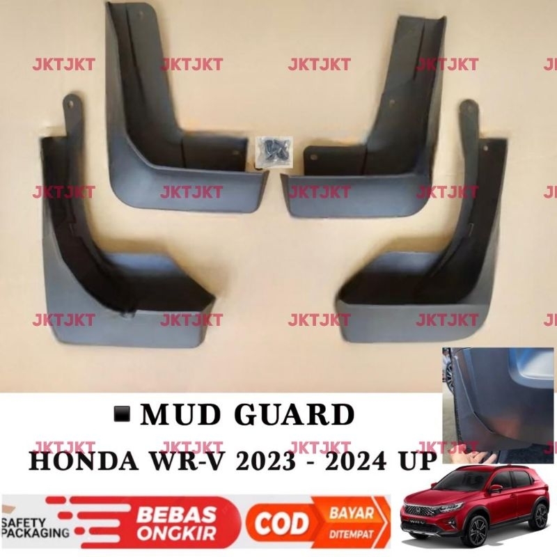 Jual Mud Guard Honda WRV WR-V 2022 2023 2024 UP Mudguard Karpet Lumpur . | Shopee Indonesia