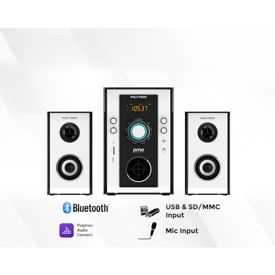 Jual POLYTRON Multimedia Speaker PMA 9523 /W | Shopee Indonesia