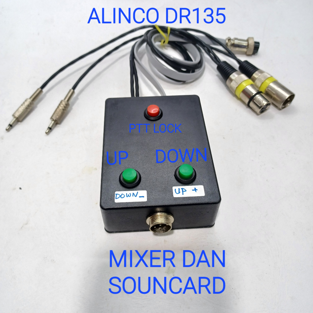 Jual PTT BOX MIXER AUDIO TO SOUNDCARD UNTUK RIG ALINCO DR 135 MK 2MK3 | Shopee Indonesia