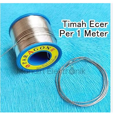 Jual Timah Solder Meteran Paragon Ecer 1 meter Tinol Patri Elektronik ...